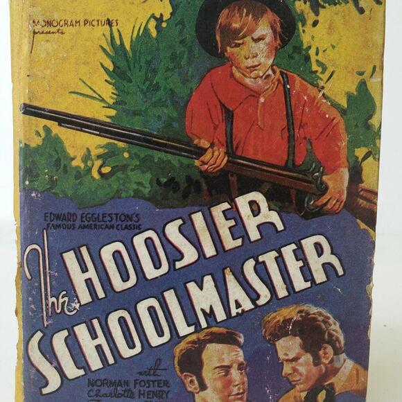 Other | Rare Vintage The Hoosier Schoolmaster 1935 Book Norman Foster ...